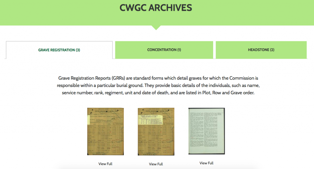 Commonwealth War Graves Commission - Walking The Genes